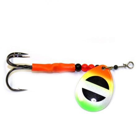 GDF Green Tip Rainbow Colorado Spinners - Good Day Fishing