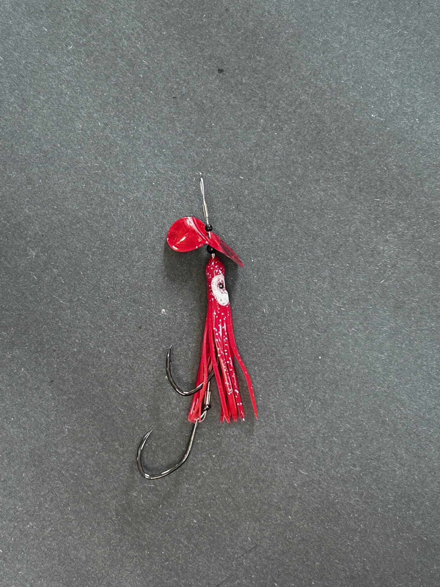 Salmon Lure - Red Sparkle - Good Day Fishing